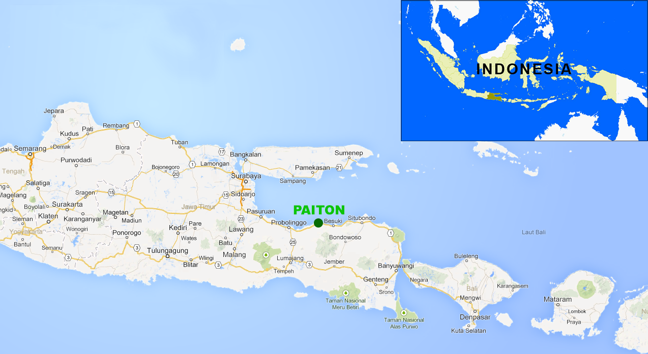 Paiton Power Generation Complex is located 140 km east of Surabaya, in ...