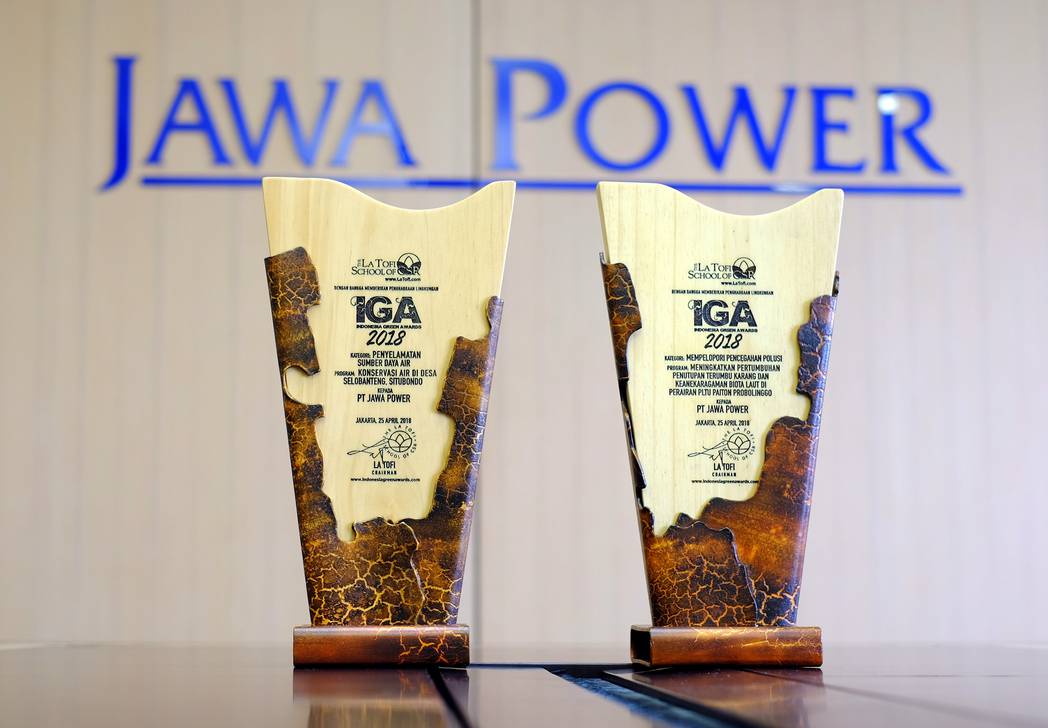 JAWA POWER receives Indonesia Green Awards (IGA) 2018